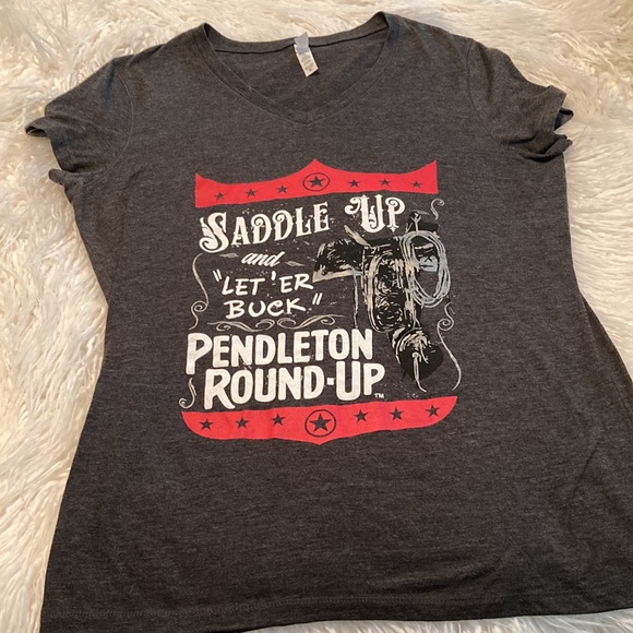 Bella Canvas | Tops | Pendleton Roundup V Neck Tshirt | Poshmark